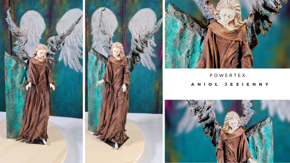Anioł powertex jesienny | Kreatywnie.com - Kursy online i warsztaty ...